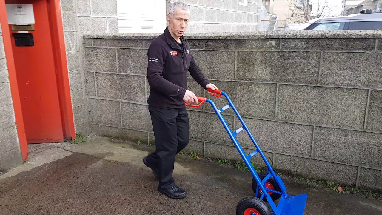 A Sack barrow will make the job easier. - YouTube