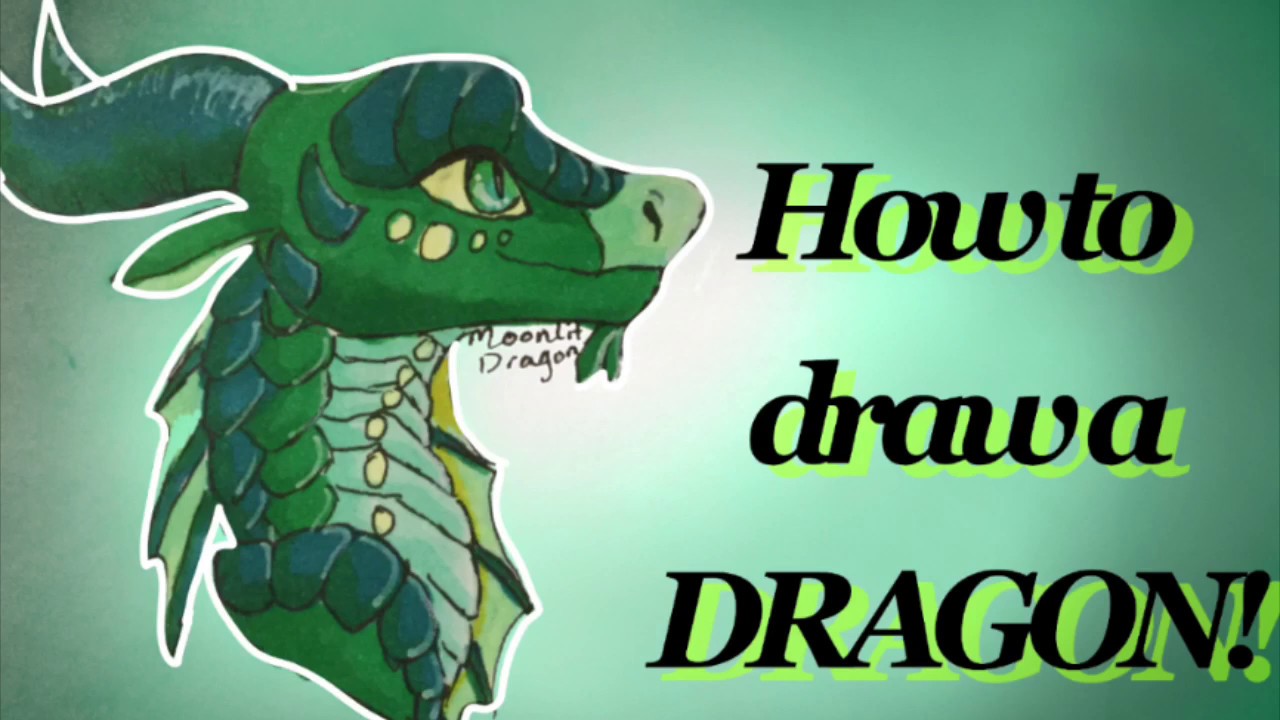 (Old) How to Draw a Cute Dragon! Step By Step Tutorial - YouTube