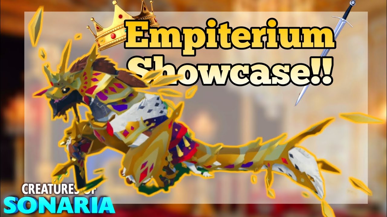 Empiterium Showcase!! The King of Sonaria!! | Creatures of Sonaria ...