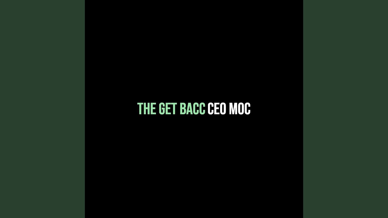 The Get Bacc - YouTube