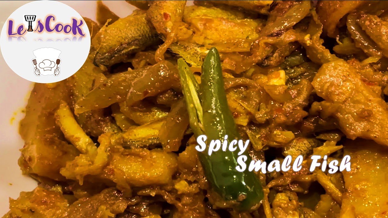 | Bengali Spicy Small Fish recipe | ছোটো মাছের ঝাল চচ্চড়ি | - YouTube