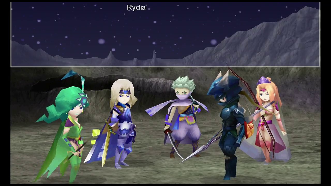 Final Fantasy IV iOS/Steam version Proto babil Lvl 56 Party (Hard mode ...