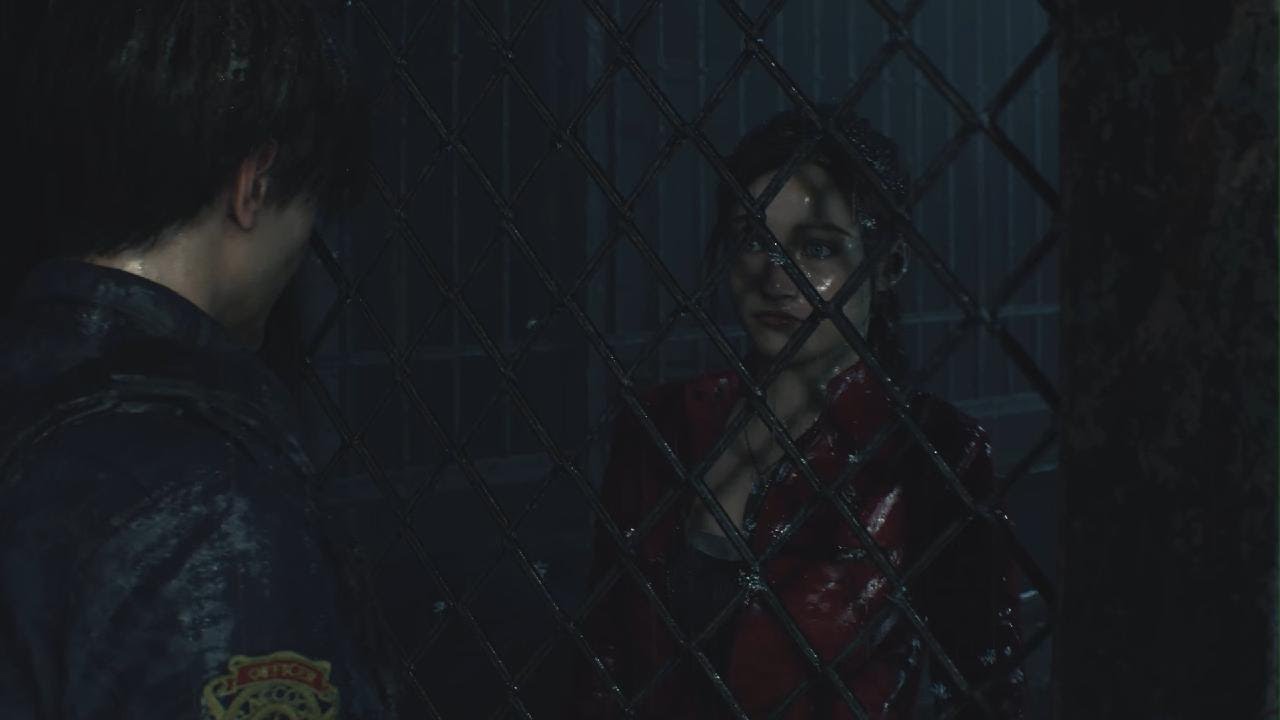 Leon Finds Claire- RESIDENT EVIL 2 Remake Playthrough Ep. 5/25 (Leon A ...