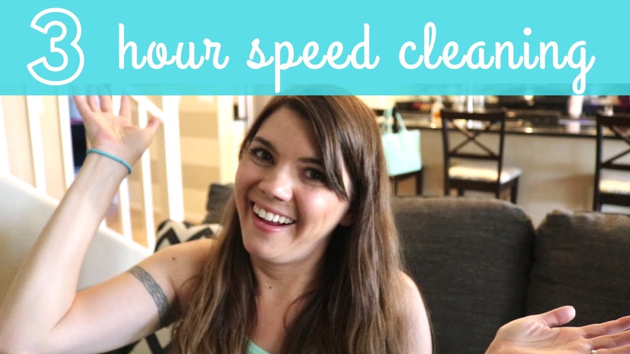 ULTIMATE 3 HOUR SPEED CLEANING ROUTINE | CLEAN WITH ME - YouTube