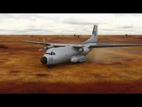 C160 Transall | Opération BlackCat | Oeil de l'afrique | MSFS - YouTube