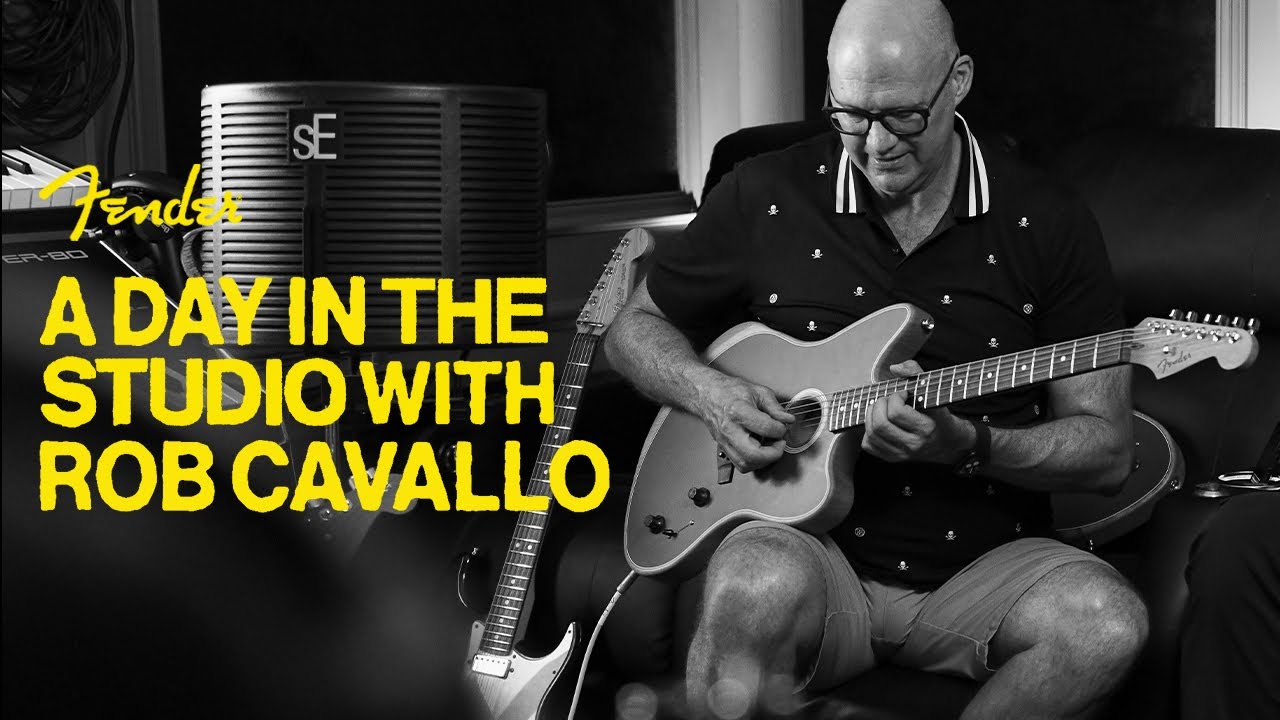 A Day in The Studio with Rob Cavallo | American Acoustasonic Jazzmaster ...