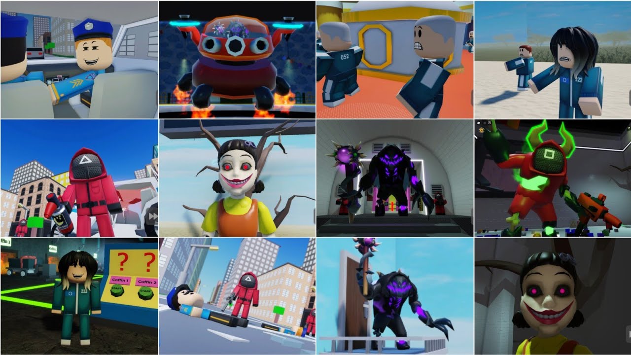 MEGA ESCAPE: SQUID GAME (OBBY) ROBLOX - YouTube