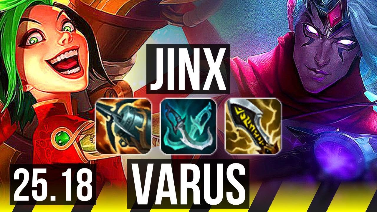 JINX & Lulu vs VARUS & Rakan (ADC) | 9k comeback, 45k DMG | EUW Master ...