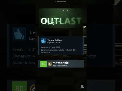 Biraz da Outlast. Sırada hangi oyun olsun ? #outlast #game #memes #oyun #games #steam #yorumlar