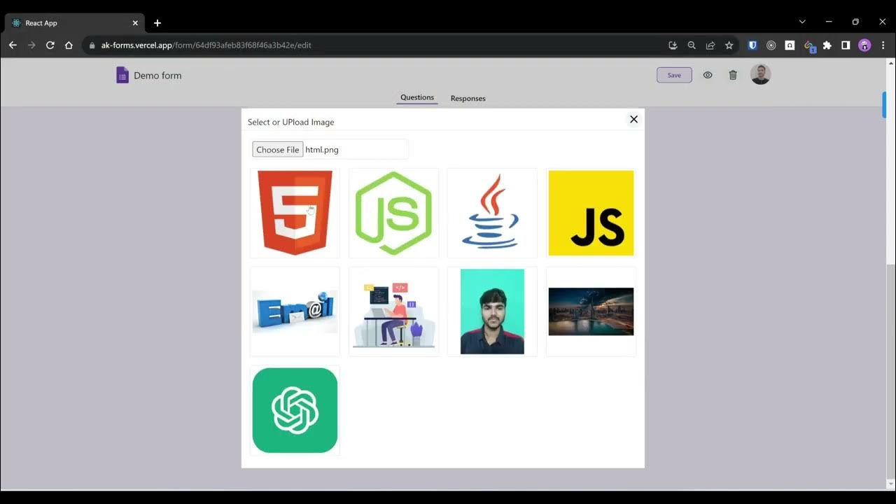 google form clone 2 - YouTube