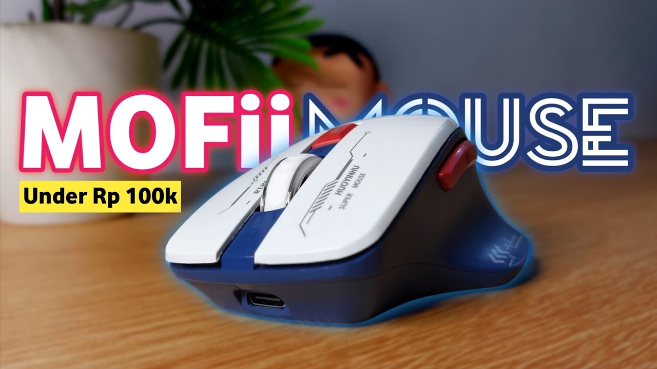 MOFii MOUSE WIRELESS GAMING RECHARGEABLE BATERAI - YouTube