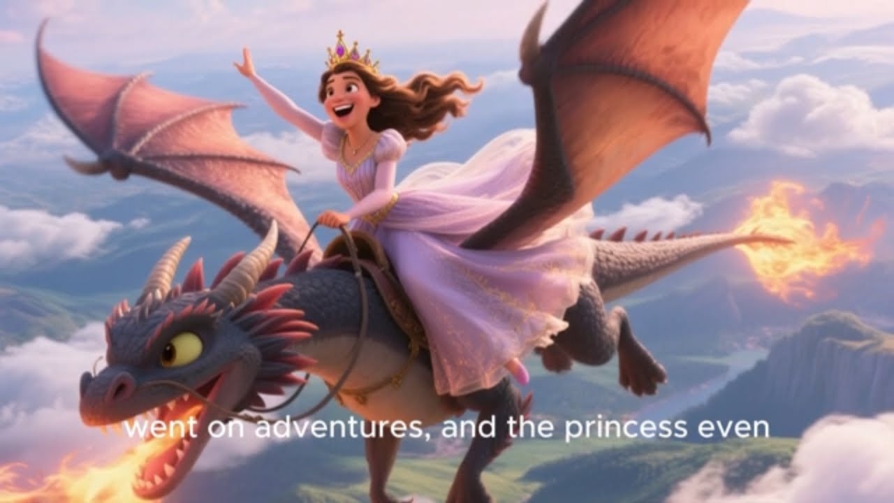 The Princess Who Befriended a Dragon 🐉👑 Kids Story Fairy Tale Moral ...