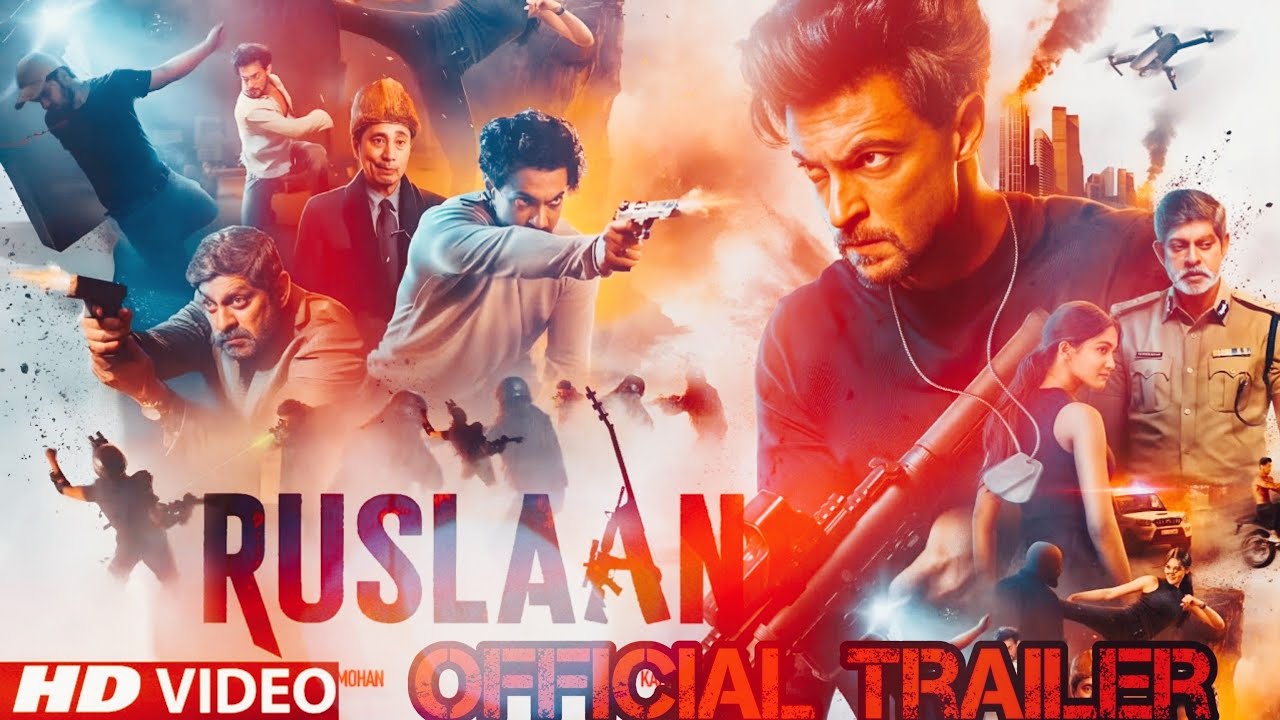 RUSLAAN - Official Trailer | Ayush Sharma, Sushri, Jagapathi Babu ...