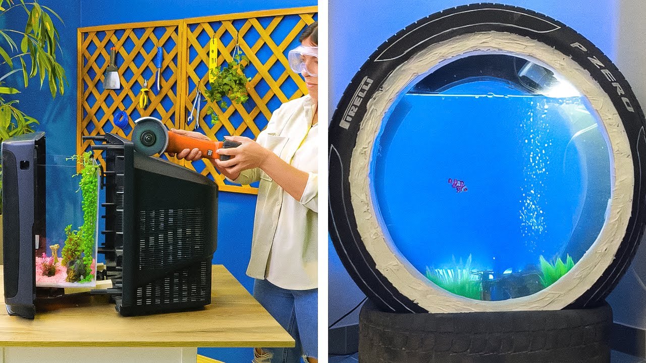 Aquarium Overhaul: Insanely Fun and Creative Crafts to Revamp Your Tank ...