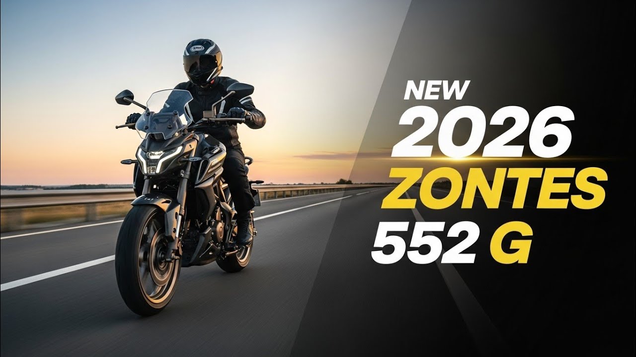2026 Zontes 552 G Is Finally Here — The Adventure Scooter That Just ...