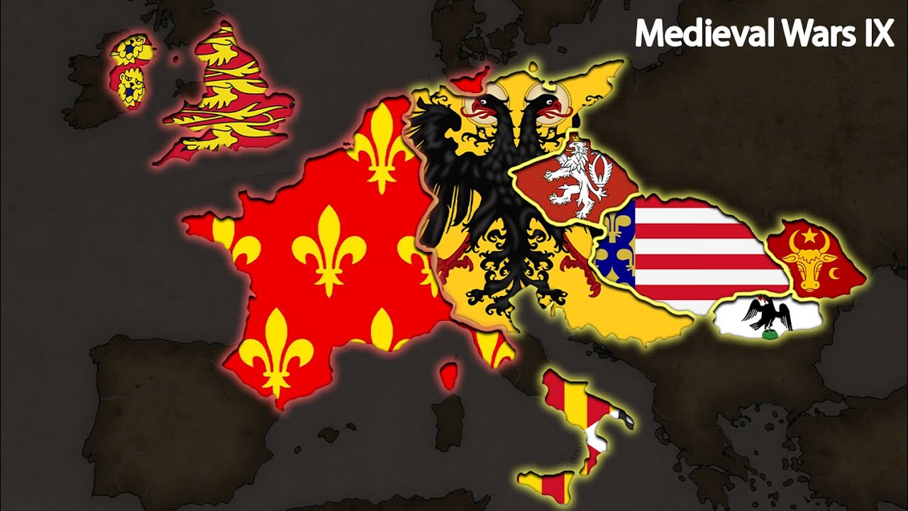 Frankish Empire Vs Holy Roman Empire / Medieval Wars IX - Hoi4 ...