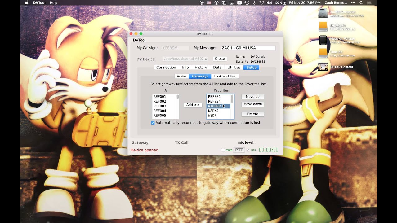 DSTAR DVTOOLS Mac Tutorial and Setup - YouTube