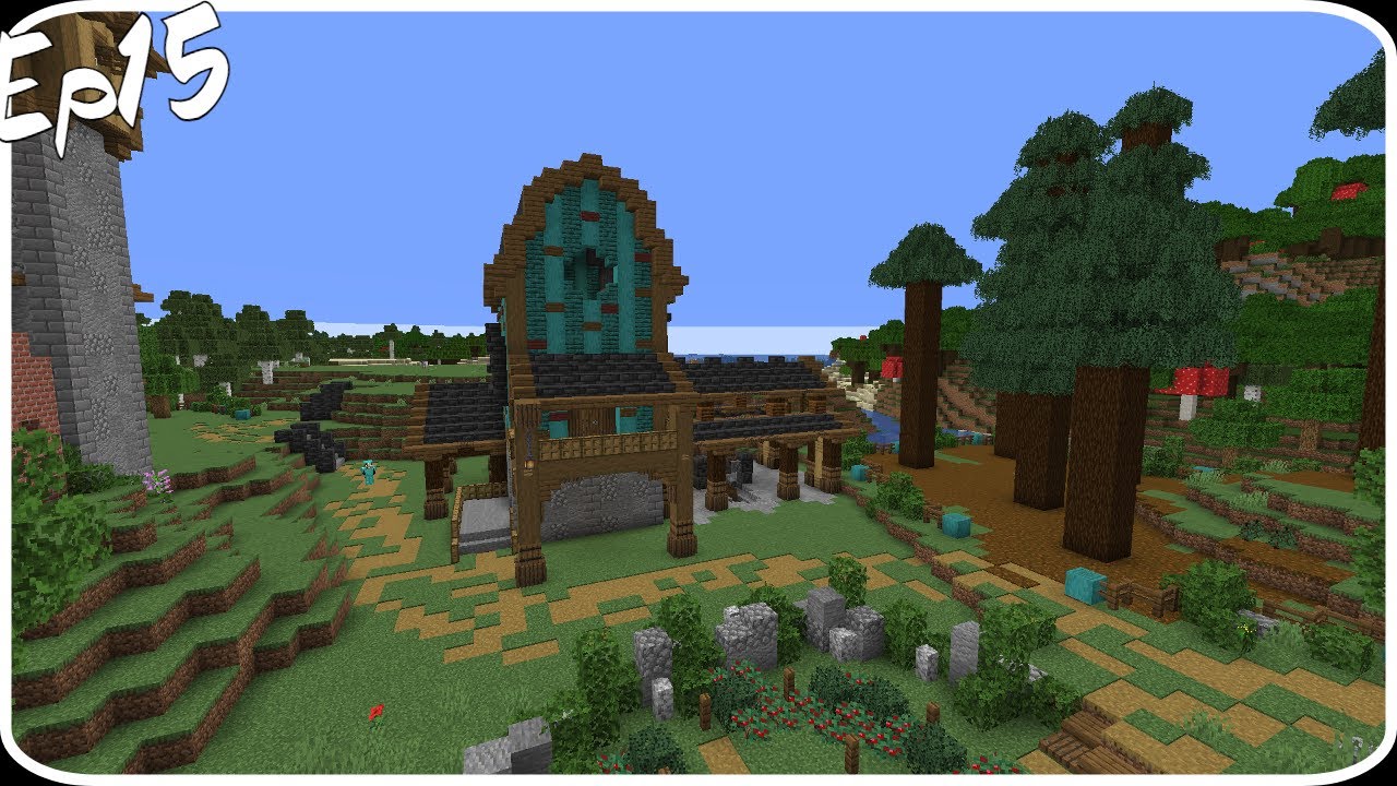 Let's Build A Lumber Yard In Minecraft: Ep15: Minecraft 1.20.2 Survival Let's Play - YouTube