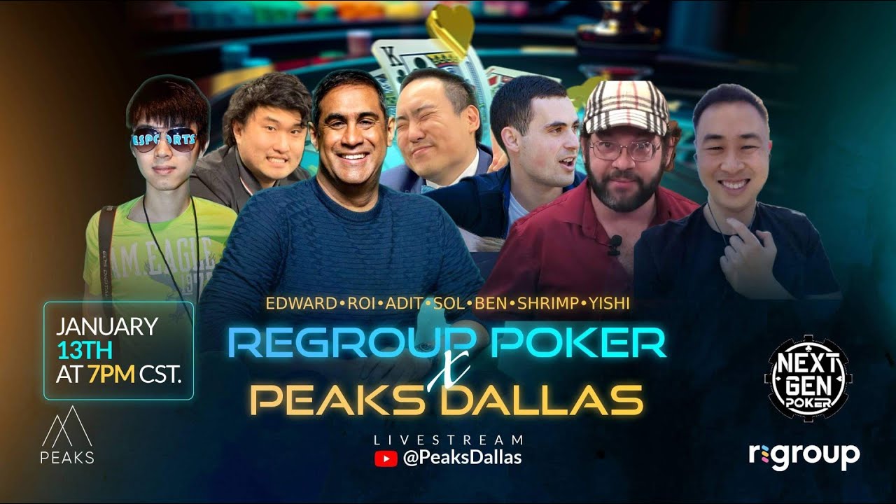 REGROUP POKER & NEXT GEN POKER $2/5 NLH - YouTube