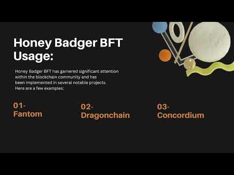 Honey Badger BFT A Consensus Algorithm for Blockchain - YouTube