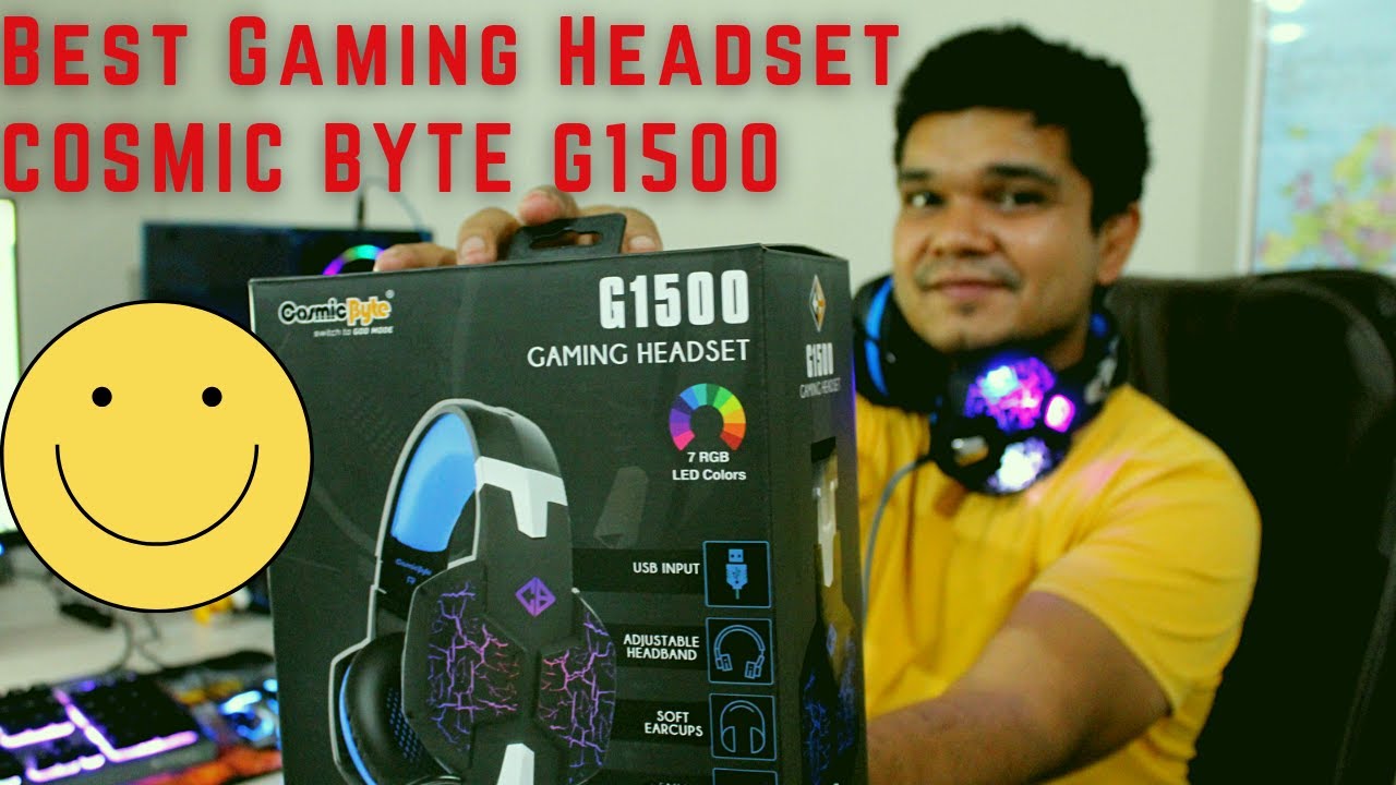 Cosmic Byte G1500 USB Headset With Mic UNBOXING | Best Budget Gaming ...