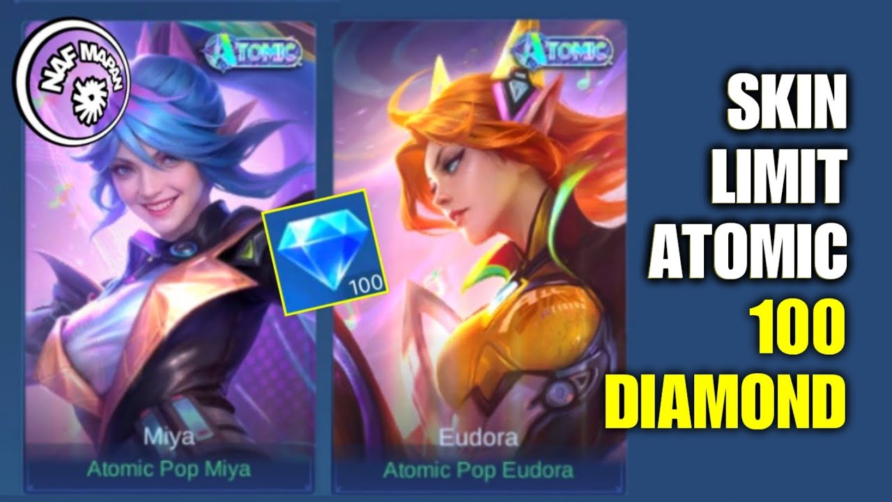 SKIN LIMIT ATOMIC CUMA 100 DIAMOND - EVENT ALLSTAR MOBILE LEGENDS - YouTube