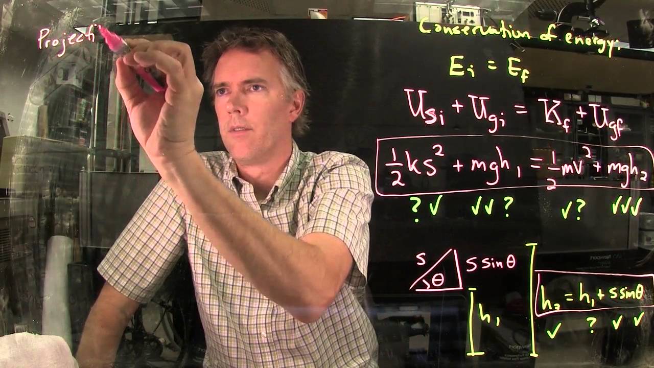 Loaded spring launcher - YouTube