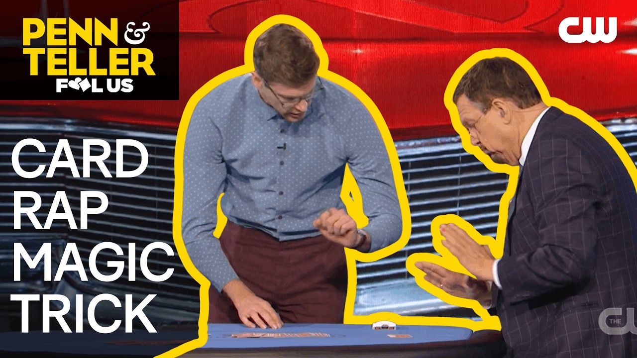 Magician Performs Rapping Card Magic Trick | Penn & Teller: Fool Us ...