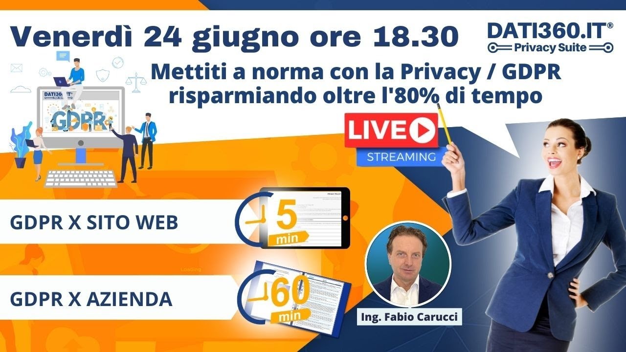 Come mettersi a norma con la Privacy / GDPR risparmiando oltre l'80% di ...
