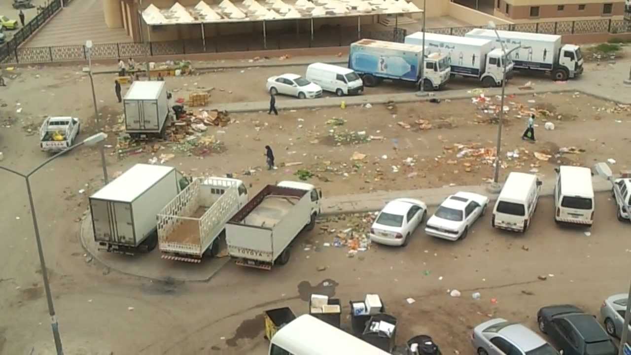 Kuwait ,a poor lady serching food in the waste vegetables - YouTube