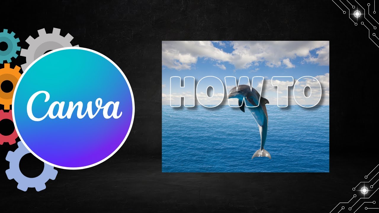 How to Create Text Effects Using Font Frames in Canva - YouTube