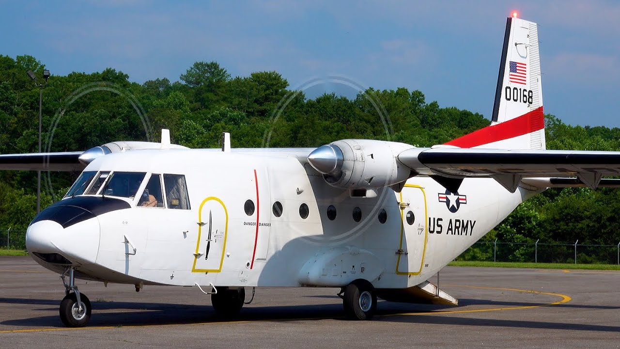 ULTRA RARE U.S. Army C-41A CASA Up Close – Exclusive Footage You’ve ...