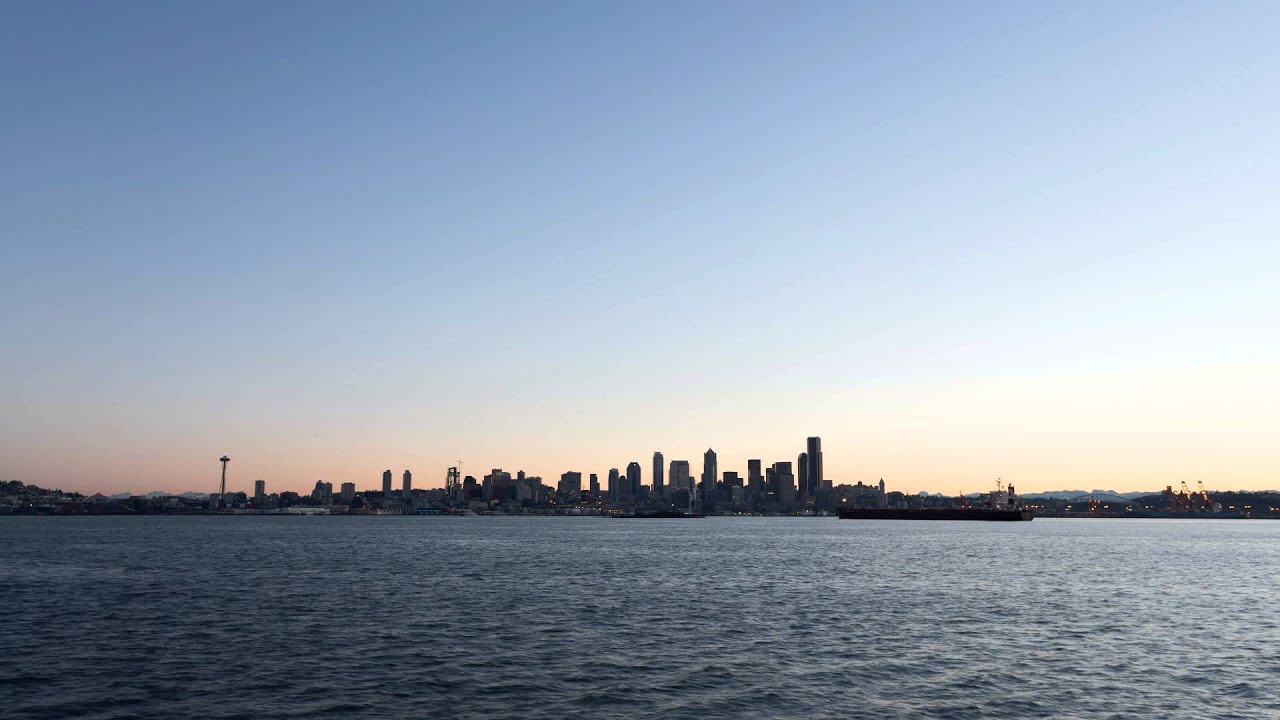 Last sunrise of 2015 Alki Beach, Seattle, WA - YouTube
