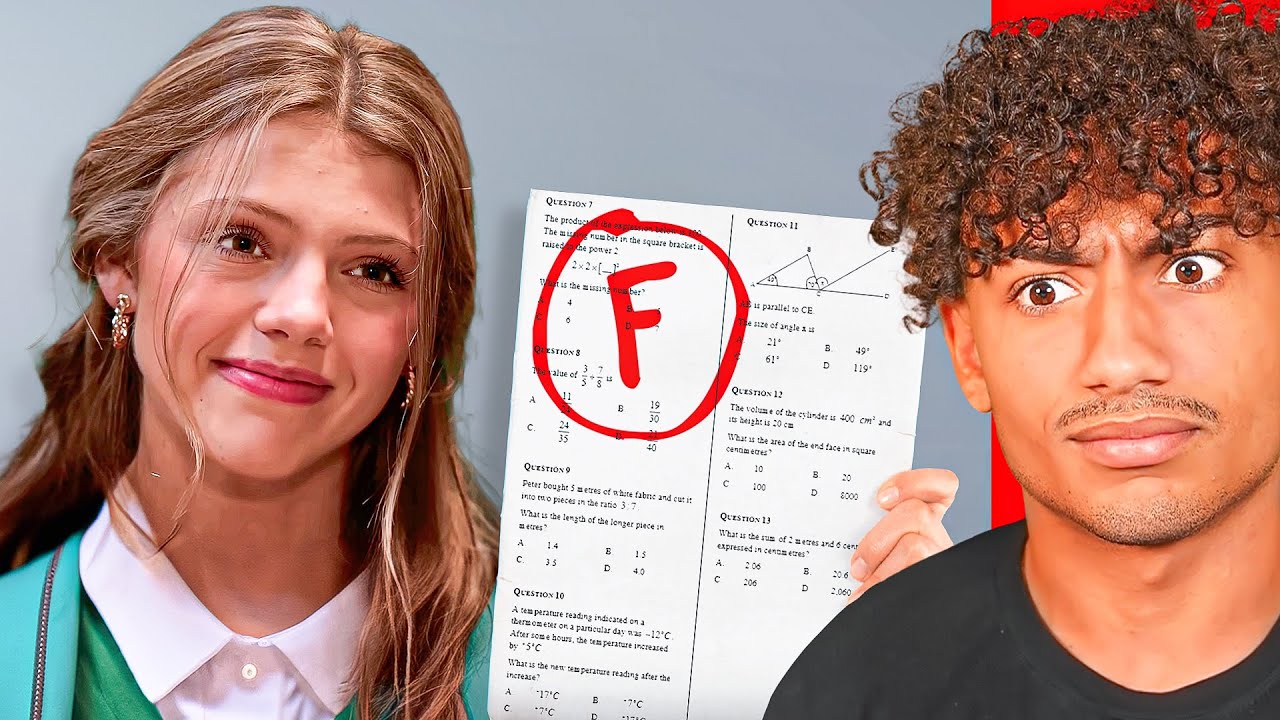 GIRL Fails Exam On Purpose - YouTube