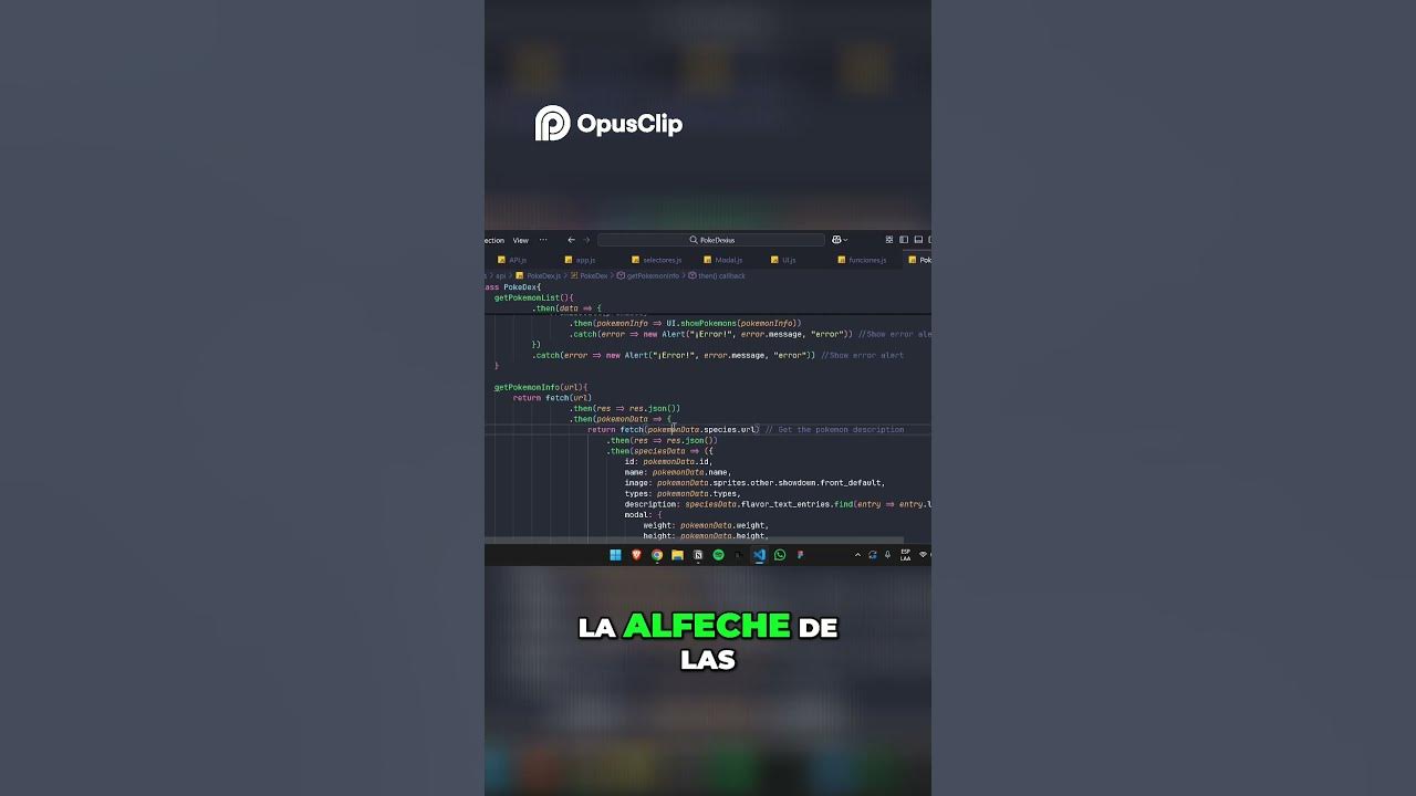 🎥 ¡Te enseño a crear una Pokédex en 1 minuto! con Javascript ⏰ | Parte 1 | #Pokédex #Javascript ...