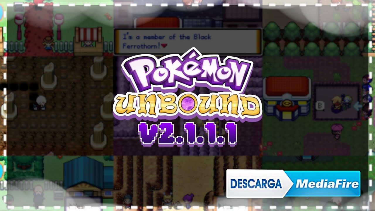 DESCARGAR POKÉMON UNBOUND v2.1.1.1 EN ESPAÑOL | Pokecolector Pancho ...