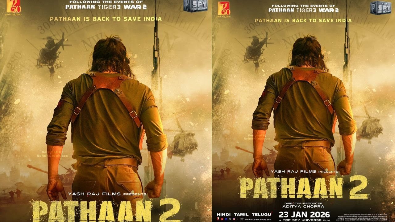 Pathaan 2 Shahrukh Khan New Movie Big Announcement | Salman Khan Entry ...