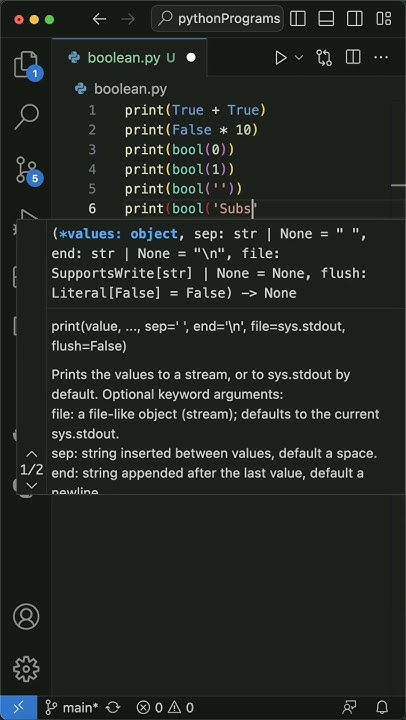 Do you know boolean in PYTHON? 😲 #shorts - YouTube