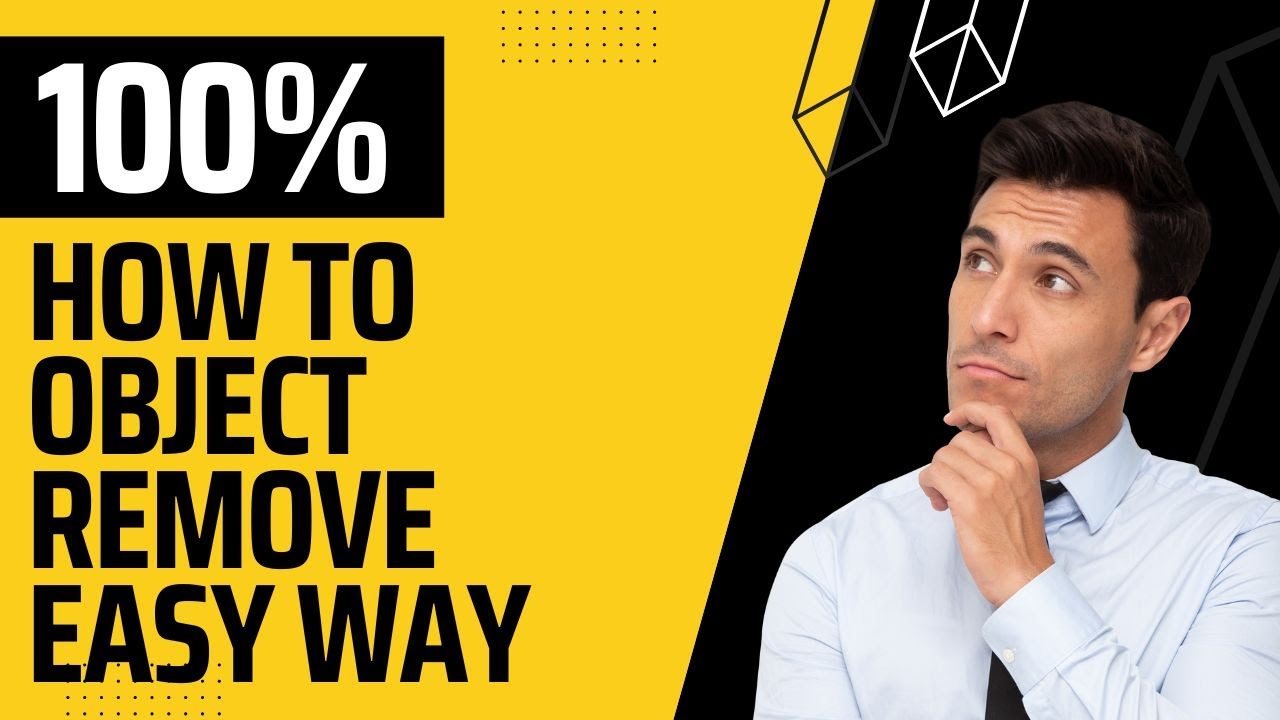 How to object remove easy way 100% manual in adobe photoshop | easy ...