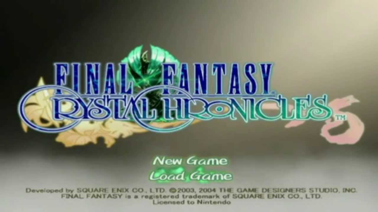 Final Fantasy Crystal Chronicles (GCN) ★ 0 ★ Introduction and Title ...