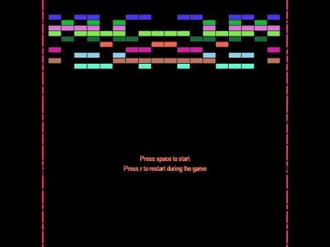 Arkanoid with Pygame (tiny version) - YouTube