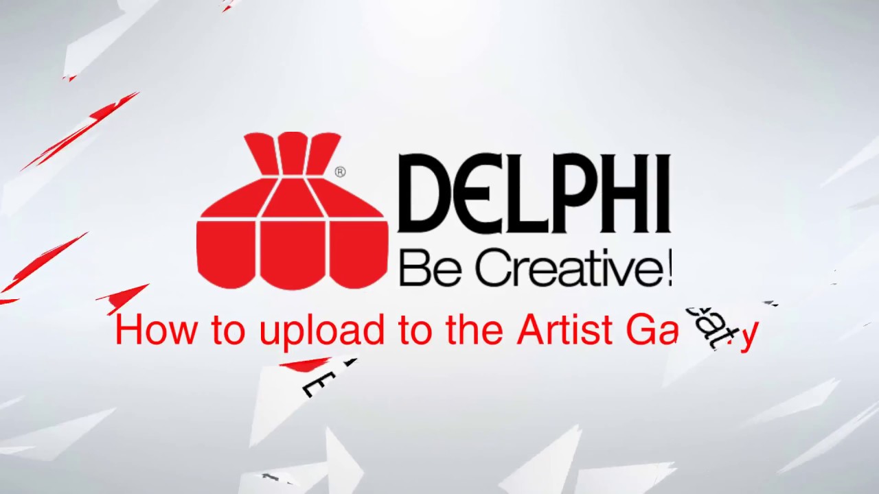 Delphi Glass: How to Upload Your Artwork to the Artist Gallery - YouTube