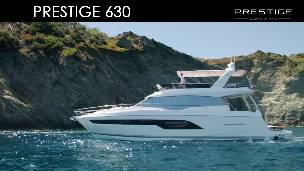 PRESTIGE 630 - Presentation - Luxury yachts by prestige - YouTube