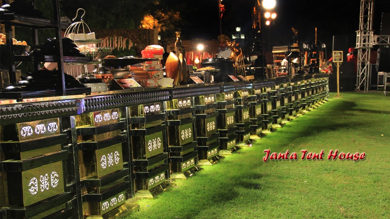 Amazing Food Counter (Canopy) | Buffet Counter | Chafing Dish ...