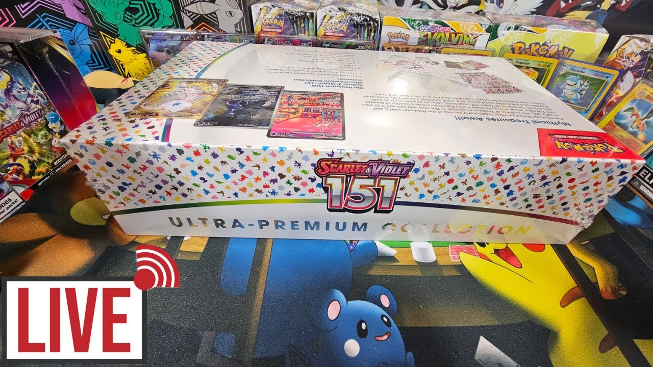 OPENING POKEMON 151 SET !! TCG ONLINE LIVE STORE! ! - YouTube