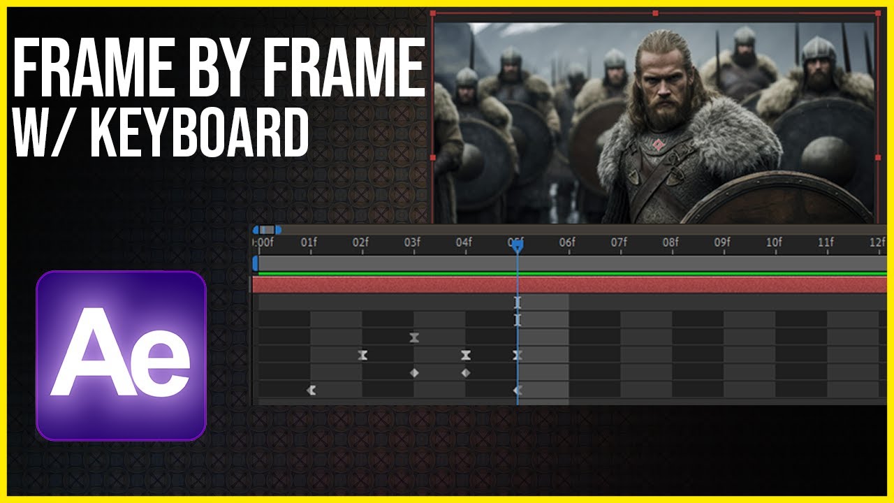 Move Frame-by-Frame With Keyboard in After Effects Explained in 30 Seconds - YouTube