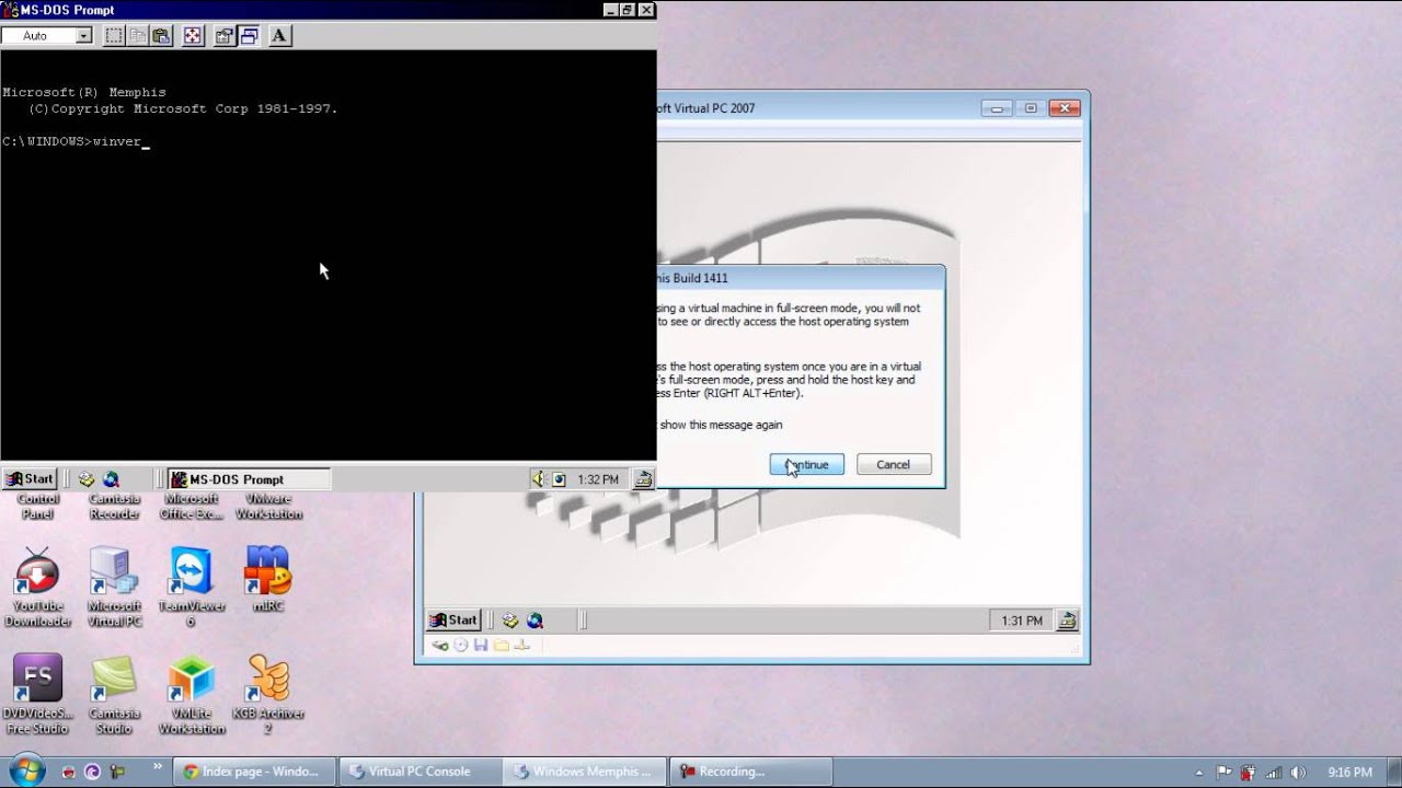 Windows Memphis Build 1411 - YouTube
