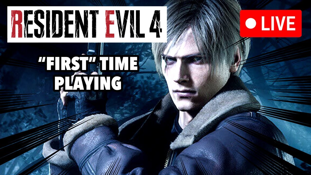 "First" Time Playing Resident Evil 4 | Stream on Friday (Maybe ...