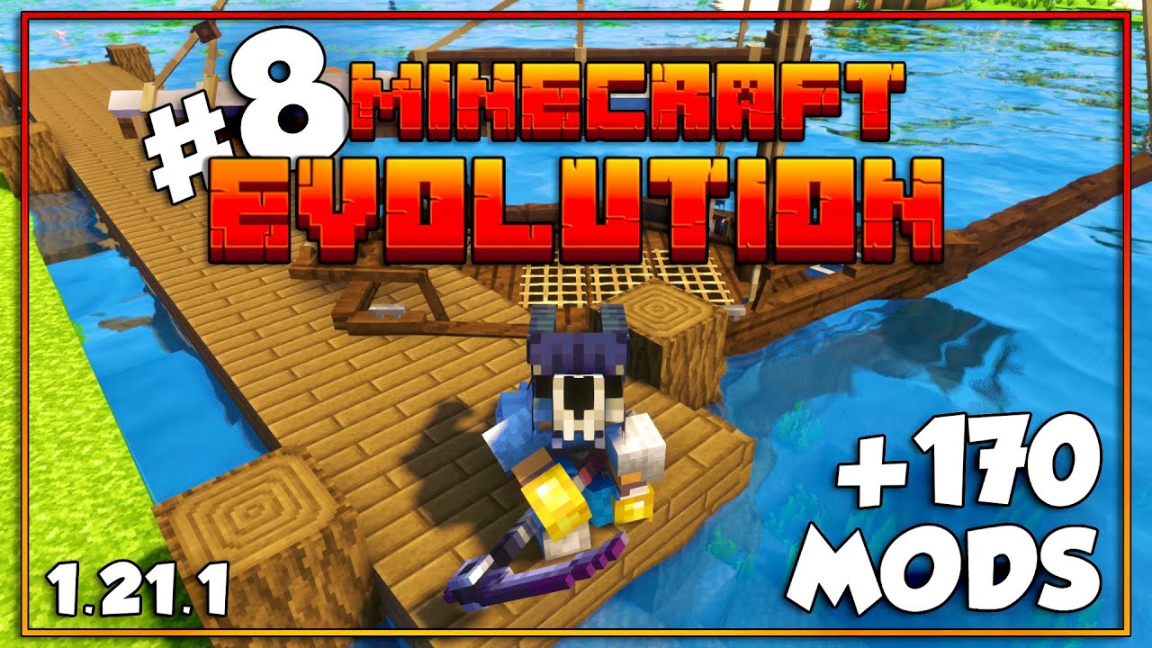 Sobreviviré ?💀 | Serie De +170 Mods | EVOLUTION MINECRAFT #8 - YouTube