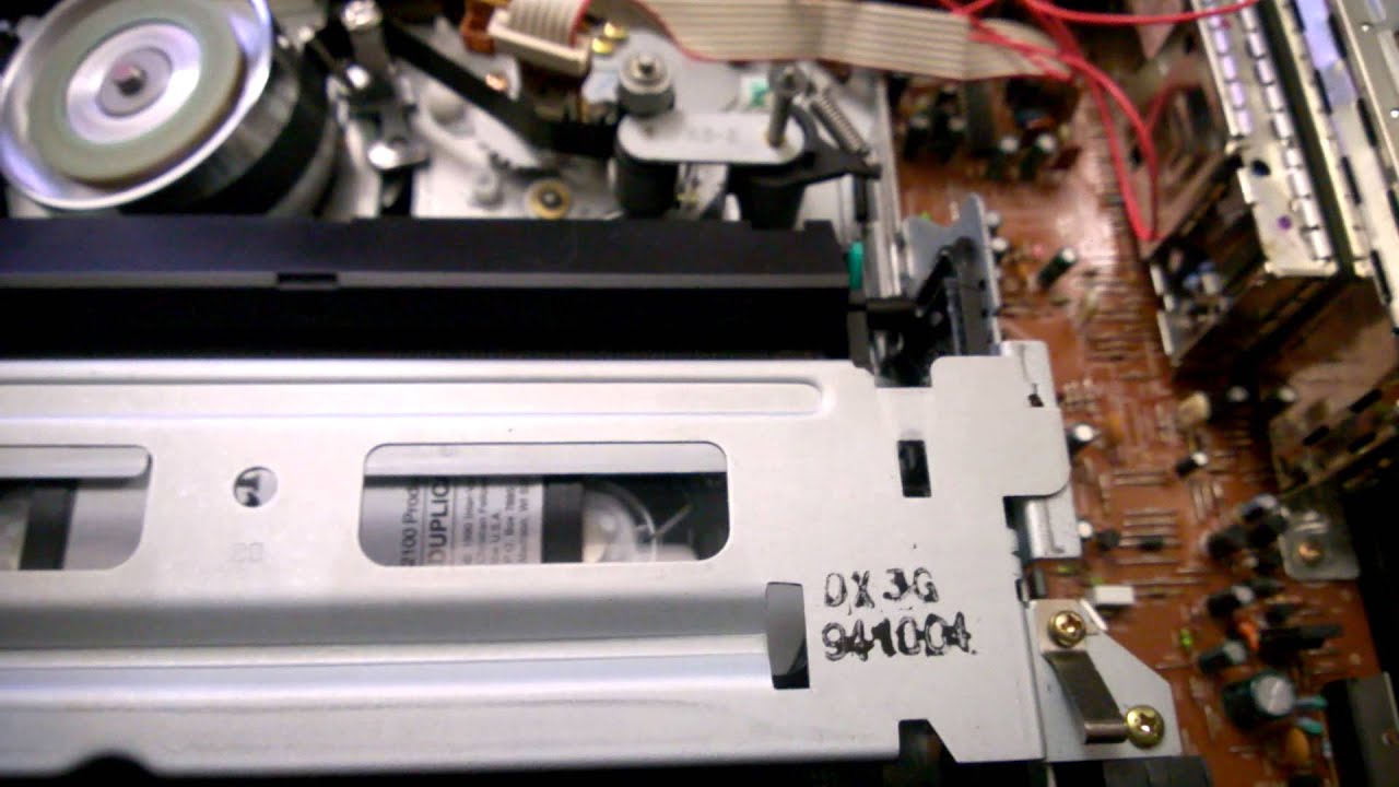 Inside of modded VCR and Sima Video CopyMaster - YouTube